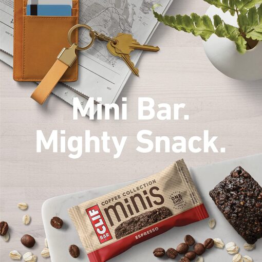 CLIF BARS - Coffee Collection Pack - 10 Full Size And 10 Mini Energy ...