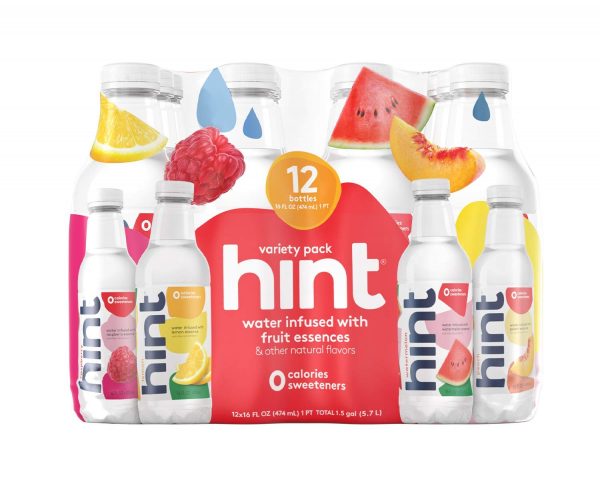 Hint Water Fruit Stand Variety Pack (Pack Of 12), 16 Ounce Bottles, 3 ...