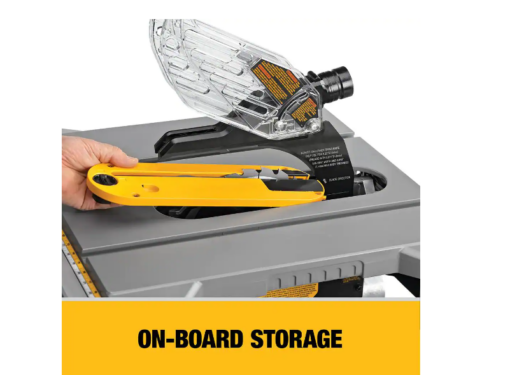 DEWALT Table Saw DWE7485 15 Amp Corded 8-1/4 In. With Compact Table Saw ...