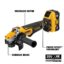 DEWALT DCG415W1 5-in 20-volt Max-Amp Paddle Switch Brushless Cordless ...