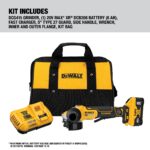 DEWALT DCG415W1 5-in 20-volt Max-Amp Paddle Switch Brushless Cordless ...