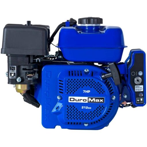 DUROMAX XP7HPE 208cc 3/4 In. Shaft Portable Gas-Powered Recoil/Electric ...