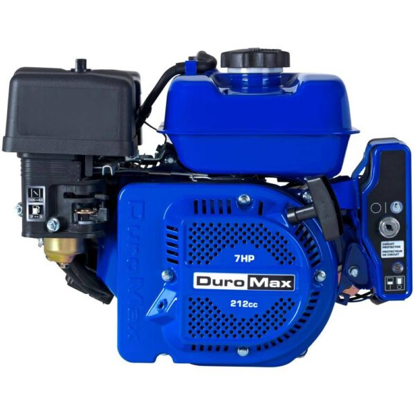 DUROMAX XP7HPE 208cc 3/4 In. Shaft Portable Gas-Powered Recoil/Electric ...