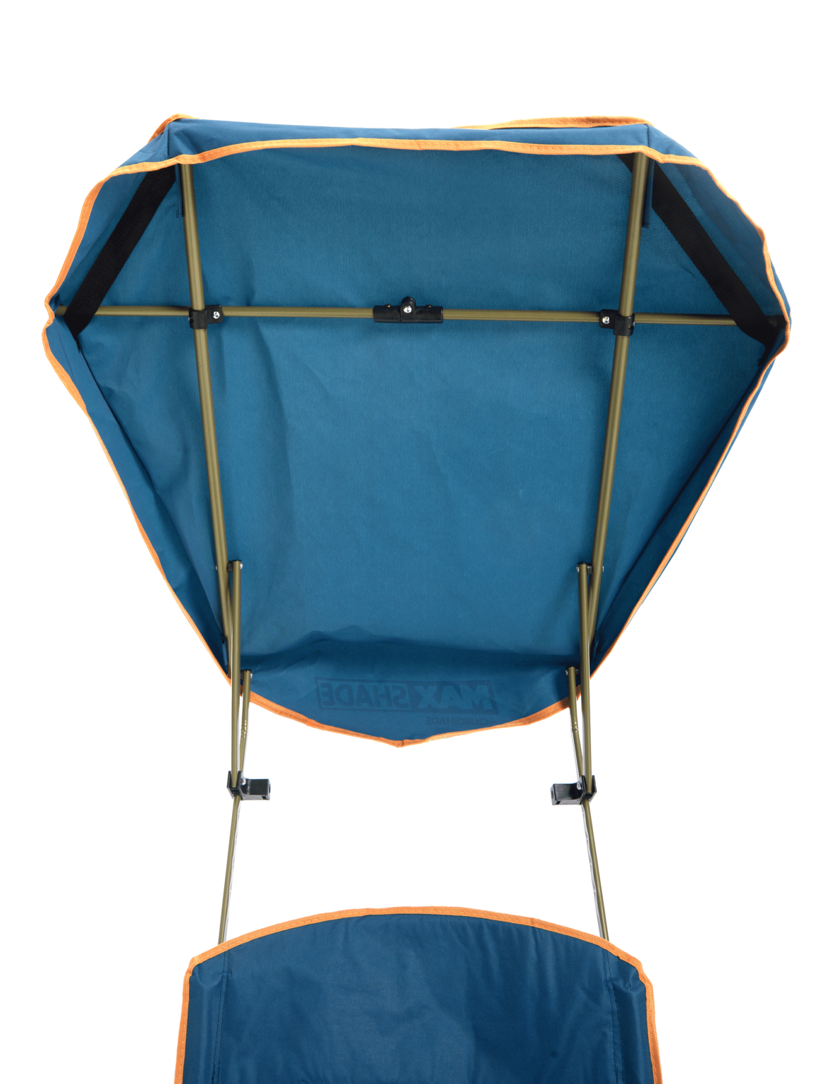 Quik Chair Max Shade Folding Chair, Navy, Lawn Chairs, Lounge Chairs ...