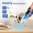 Moosoo Handheld Vacuum, Cordless Wet Dry Hand Vacuum, Rechargeable ...