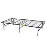 Mainstays 14" High Profile Foldable Steel Twin Platform Bed Frame ...