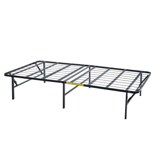 Mainstays 14" High Profile Foldable Steel Twin Platform Bed Frame ...