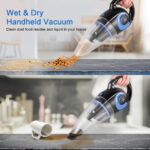 Moosoo Handheld Vacuum, Cordless Wet Dry Hand Vacuum, Rechargeable ...