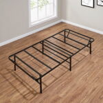 Mainstays 14" High Profile Foldable Steel Twin Platform Bed Frame ...