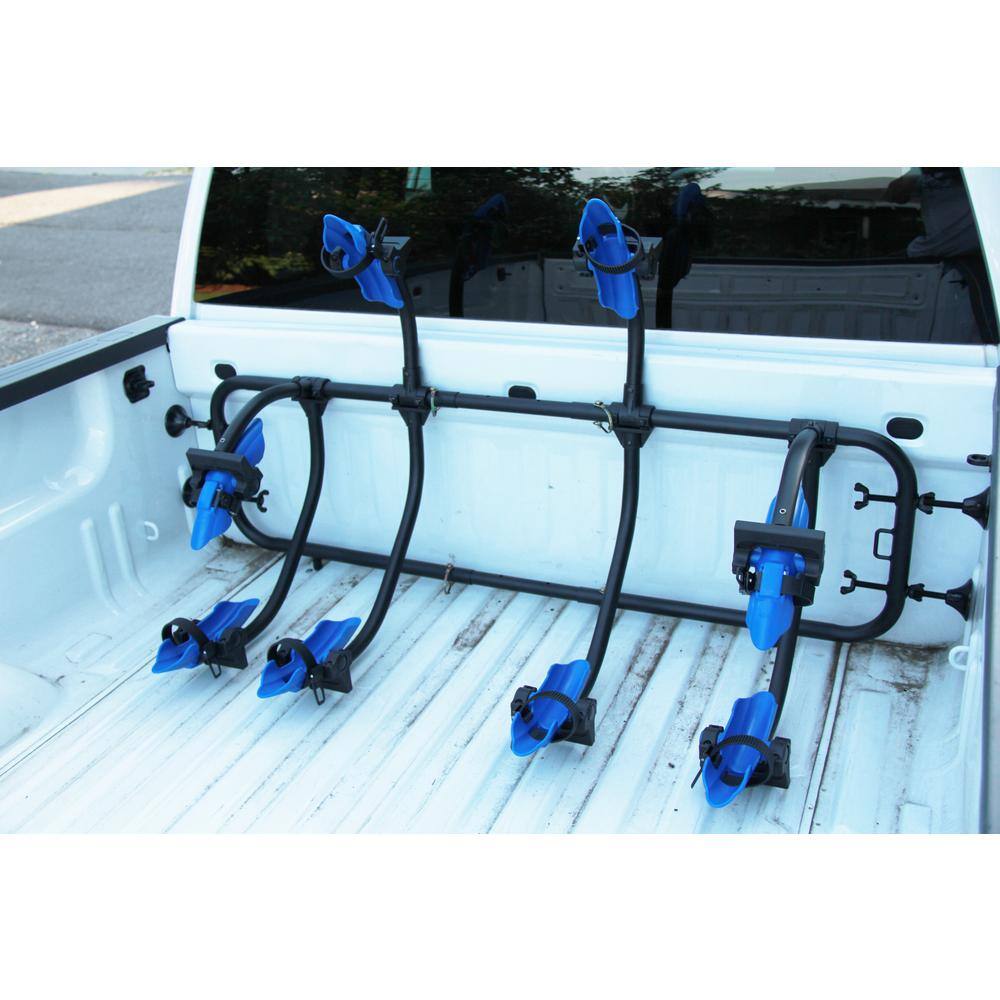 Advantage SportsRack 2030 120 Lbs. Capacity Bed Rack Elite 4-Bike Truck Bed Bike Rack ...