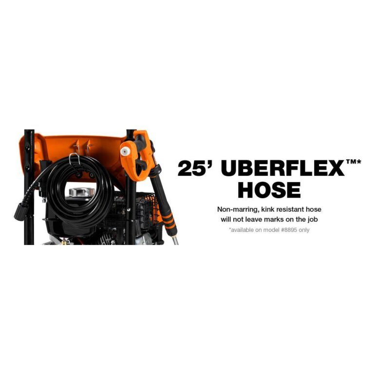 Generac 8895 3100 PSI 2.5 GPM Electric-Start Gas Pressure Washer Kit ...