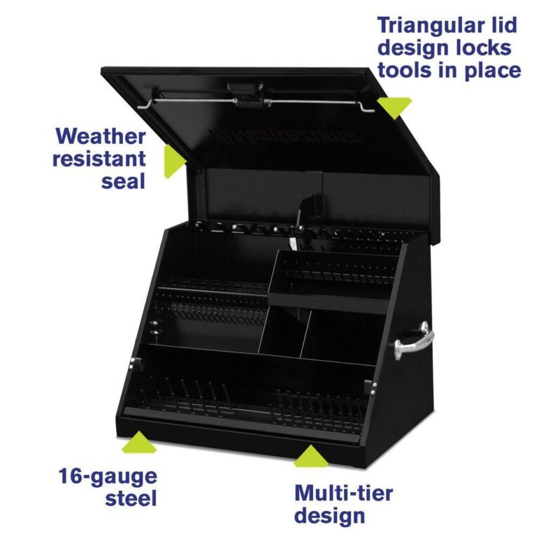Montezuma 27 In. W X 18 In. D Portable Triangle Top Tool Chest For ...