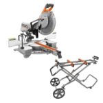 RIDGID R4222-AC9946 15 Amp 12 In. Corded Sliding Miter Saw And ...