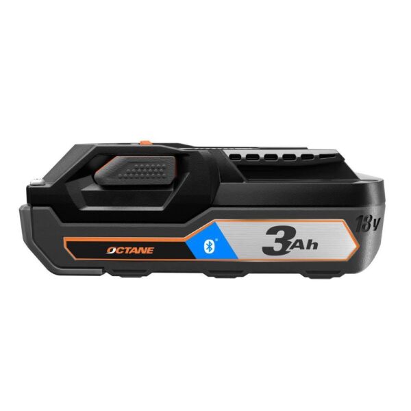 RIDGID AC806 18V OCTANE Bluetooth 3.0 Ah Batteries (2-Pack) And Charger ...