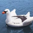 Solstice Swan Waterskiing Towable Inflatable Raft, 1-2 Persons ...
