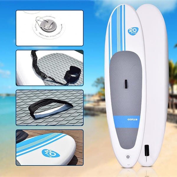 Goplus Costway Inflatable Stand Up Paddle Board (7-Pack) | BigEasyMart.com
