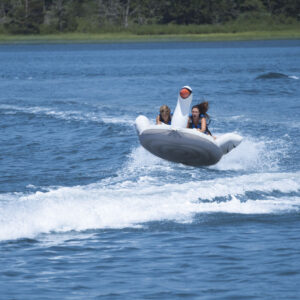 Solstice Swan Waterskiing Towable Inflatable Raft, 1-2 Persons ...