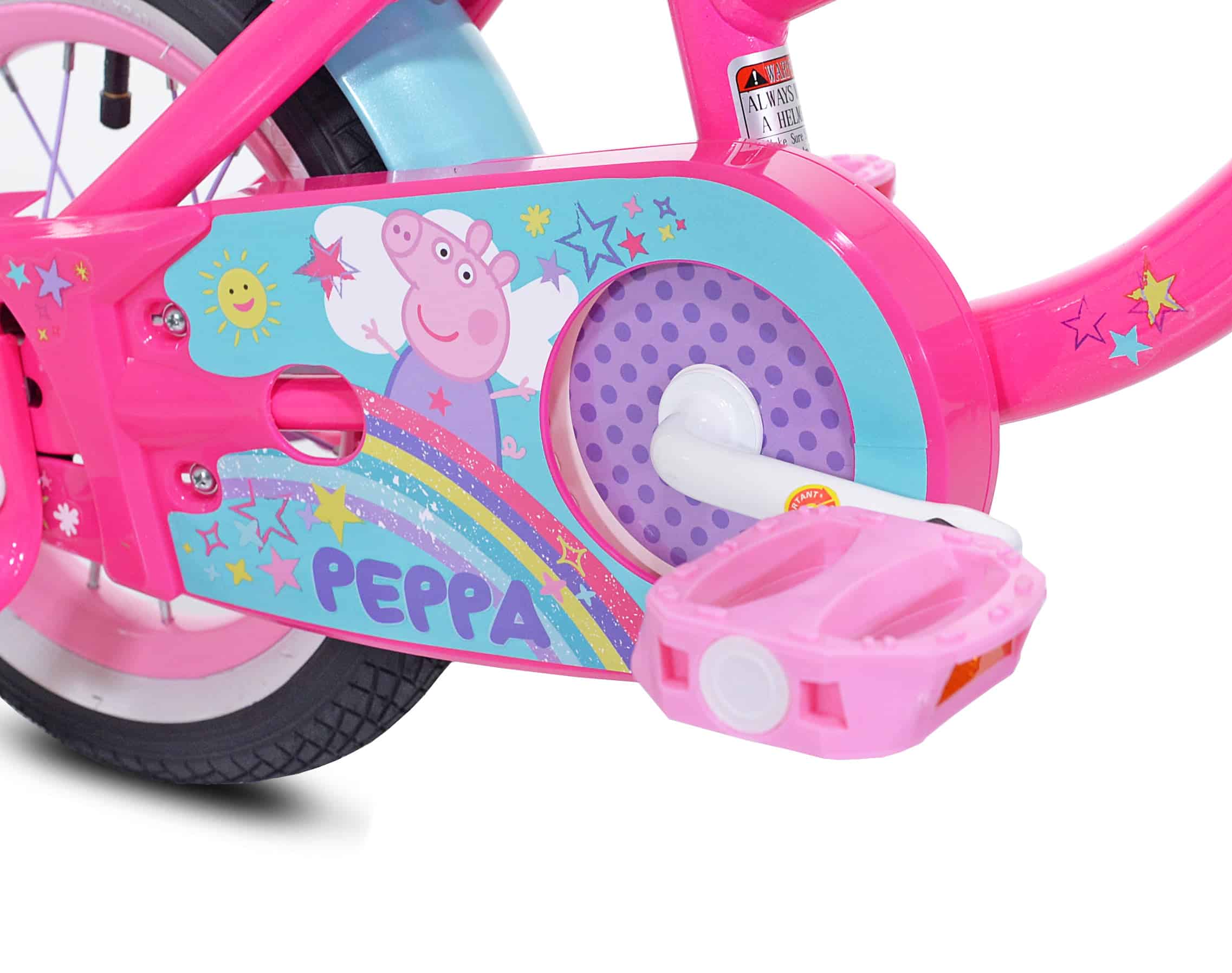 Kent Bicycles Peppa Pig 12" Girl's Bicycle, Pink/Blue | BigEasyMart.com