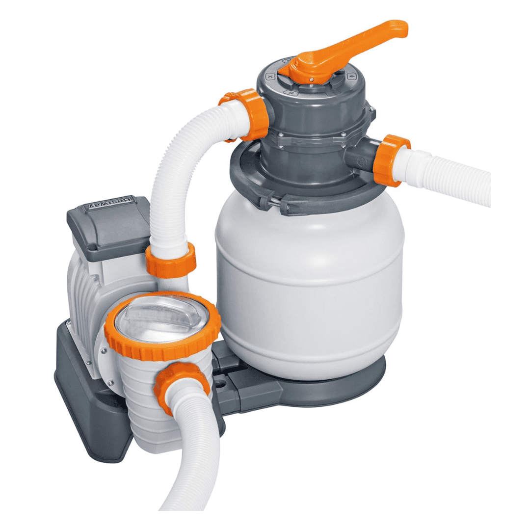 Bestway 58498E Flowclear 1500 GPH Sand Filter Pump For Above Ground ...