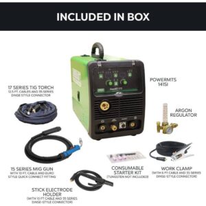 Everlast PowerMTS 141Si 140 Amp 110-Volt AC Voltage Input DC MIG/TIG ...