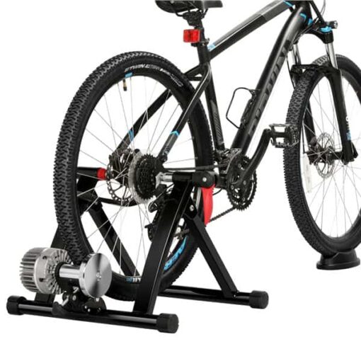 Topeakmart Foldable Steel & Aluminum Bike Trainer Stand Indoor Exercise ...