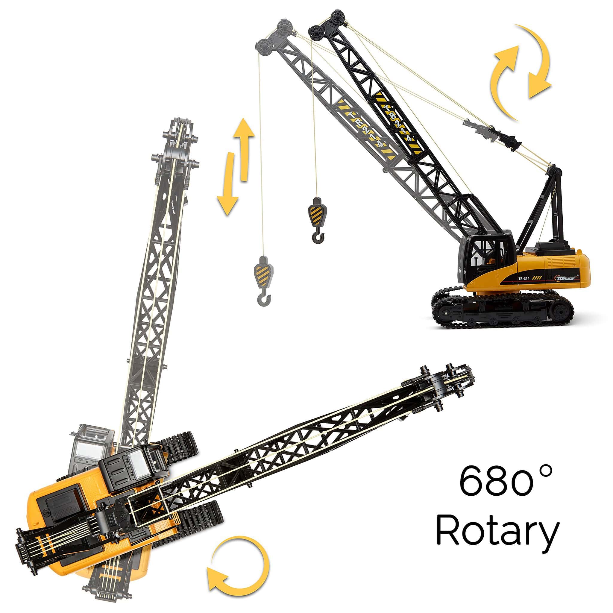 Dollar Deal | Top Race 15 Channel Remote Control Crane Profesional ...