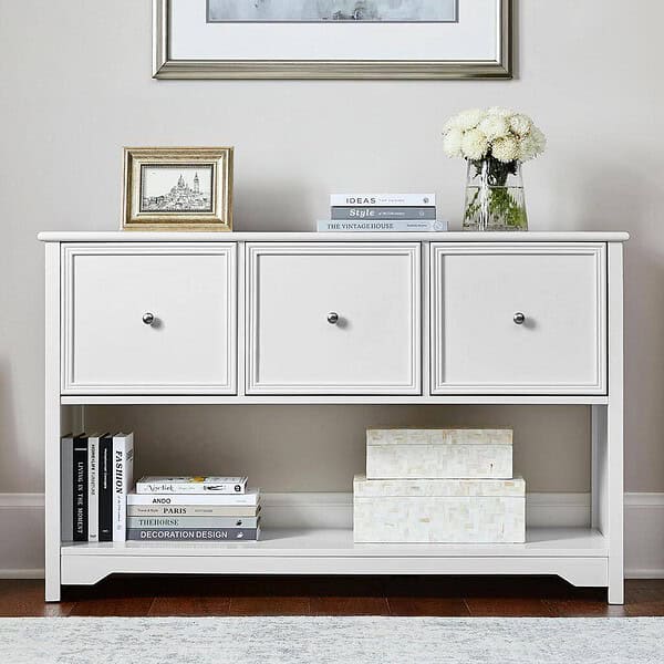 Home Decorators Collection Bradstone 3 Drawer White Lateral File ...