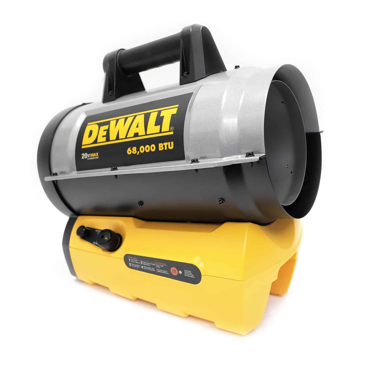 DEWALT Forced Air Propane 68000-BTU Outdoor Portable Forced Air Propane ...