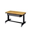Husky HOLT4602B12 46 In. Adjustable Height Work Table With 2-Drawers In ...
