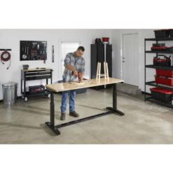 Husky HOLT72XDB11 72 In. Adjustable Height Work Table | BigEasyMart.com