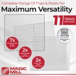 Magic Mill Pro Food Dehydrator Machine | 7 Stainless Steel Trays ...