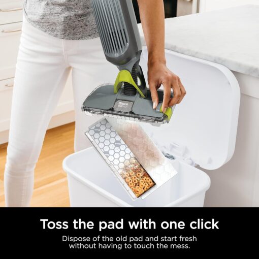 Shark VM252 VACMOP Pro Cordless Hard Floor Vacuum Mop With LED ...