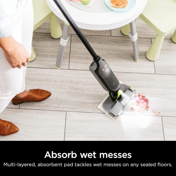 Shark VM252 VACMOP Pro Cordless Hard Floor Vacuum Mop With LED ...