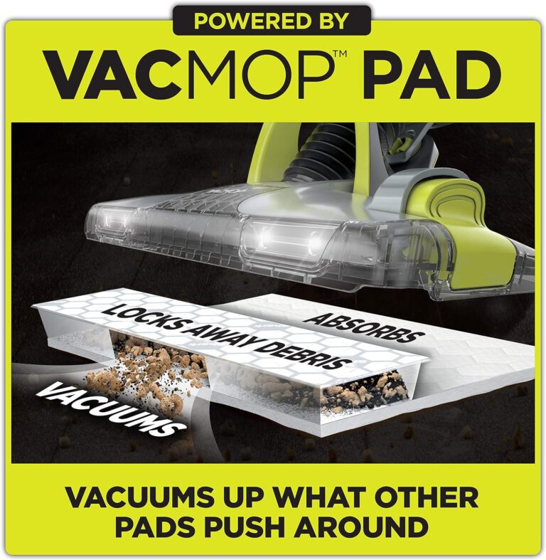 Shark VM252 VACMOP Pro Cordless Hard Floor Vacuum Mop With LED ...