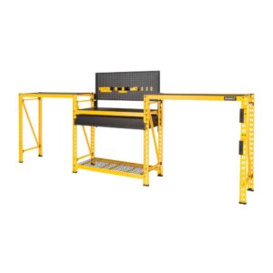 DEWALT DXST6000WB Yellow 4-Tier Steel Garage Storage Shelving Unit (50 ...