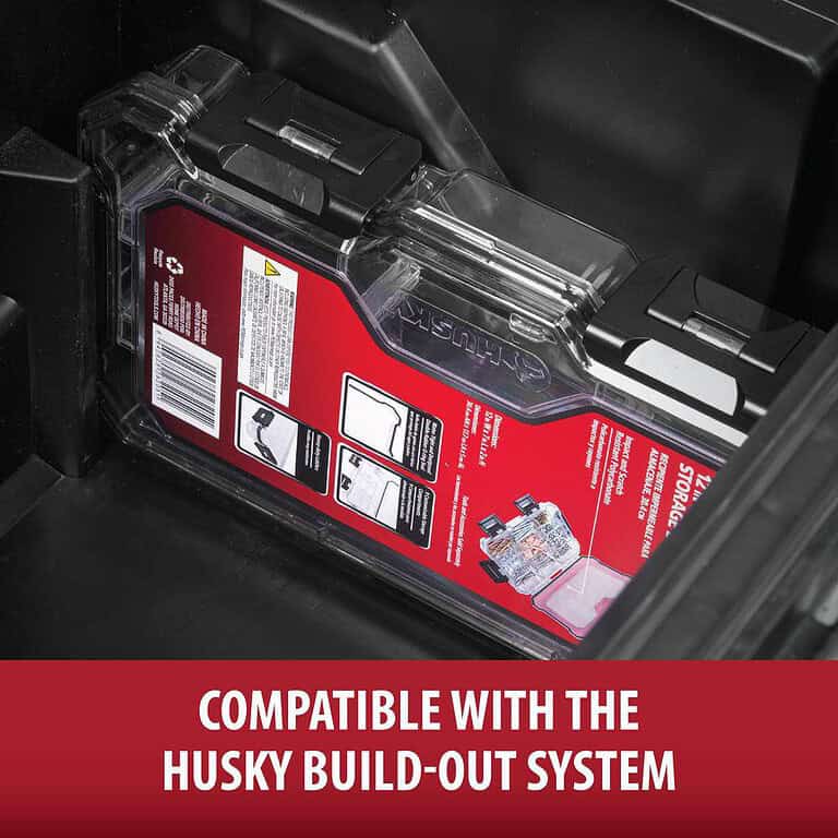 Husky 22844 Build-Out 22 In. Modular Tool Storage Rolling Tool Box ...