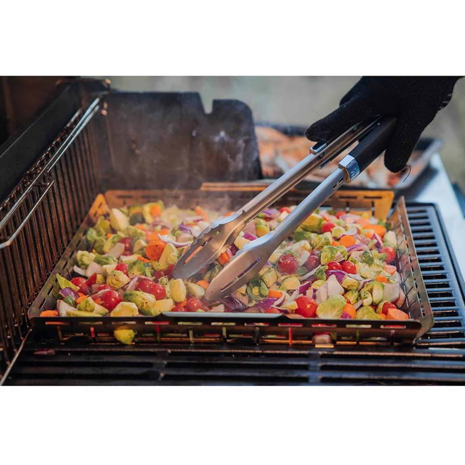 Weber Crafted Stainless Steel Roasting Basket 19 In. W 1 Pk ...