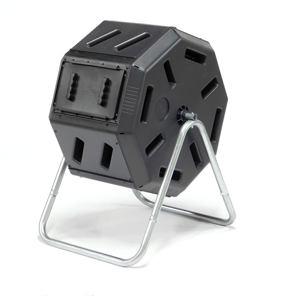 FCMP Outdoor IM2000 Tumbling Composter Canadian, Outdoor Rotating ...