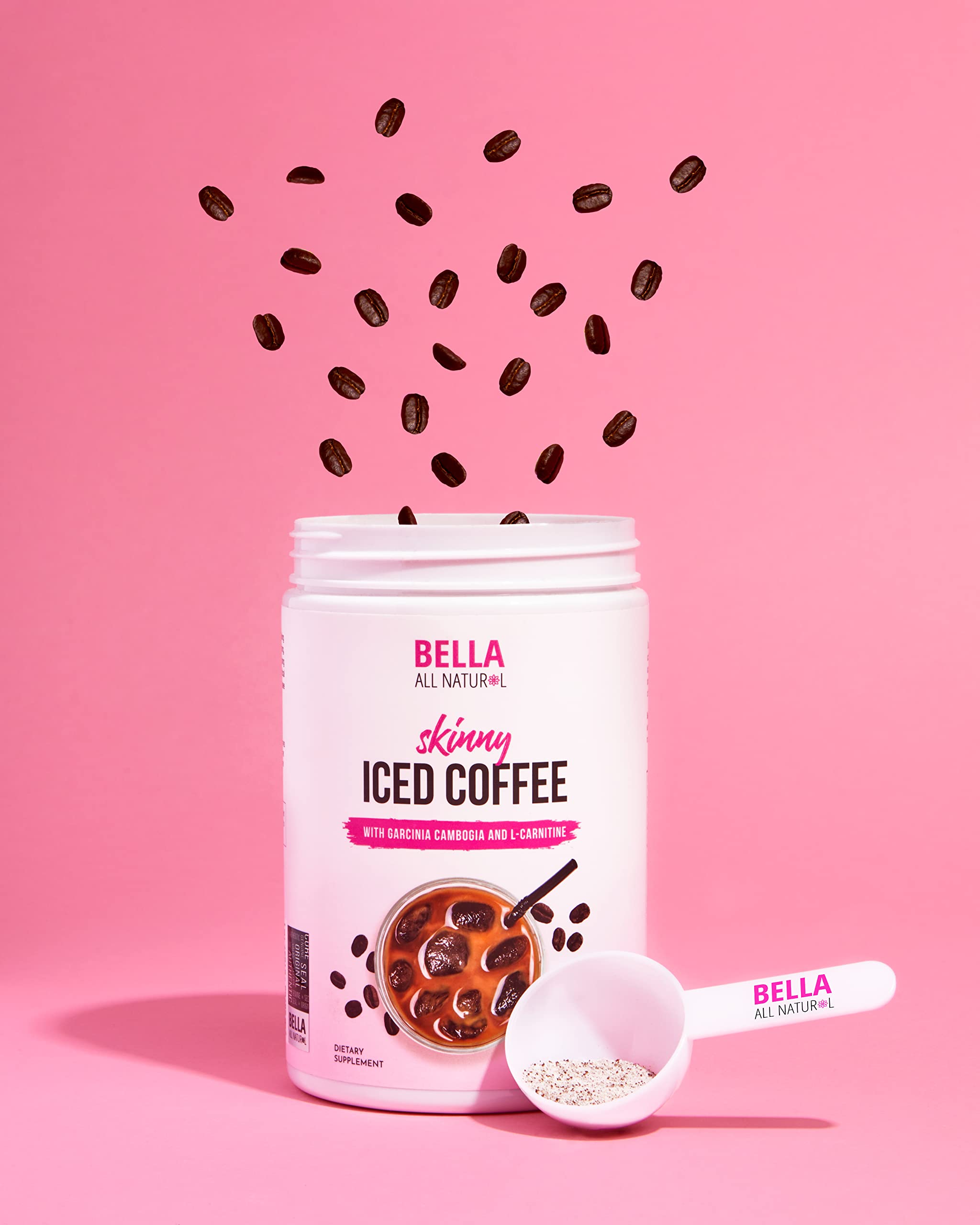 Bella All Natural Skinny Iced Coffee - Good Taste - 500 Grams ...
