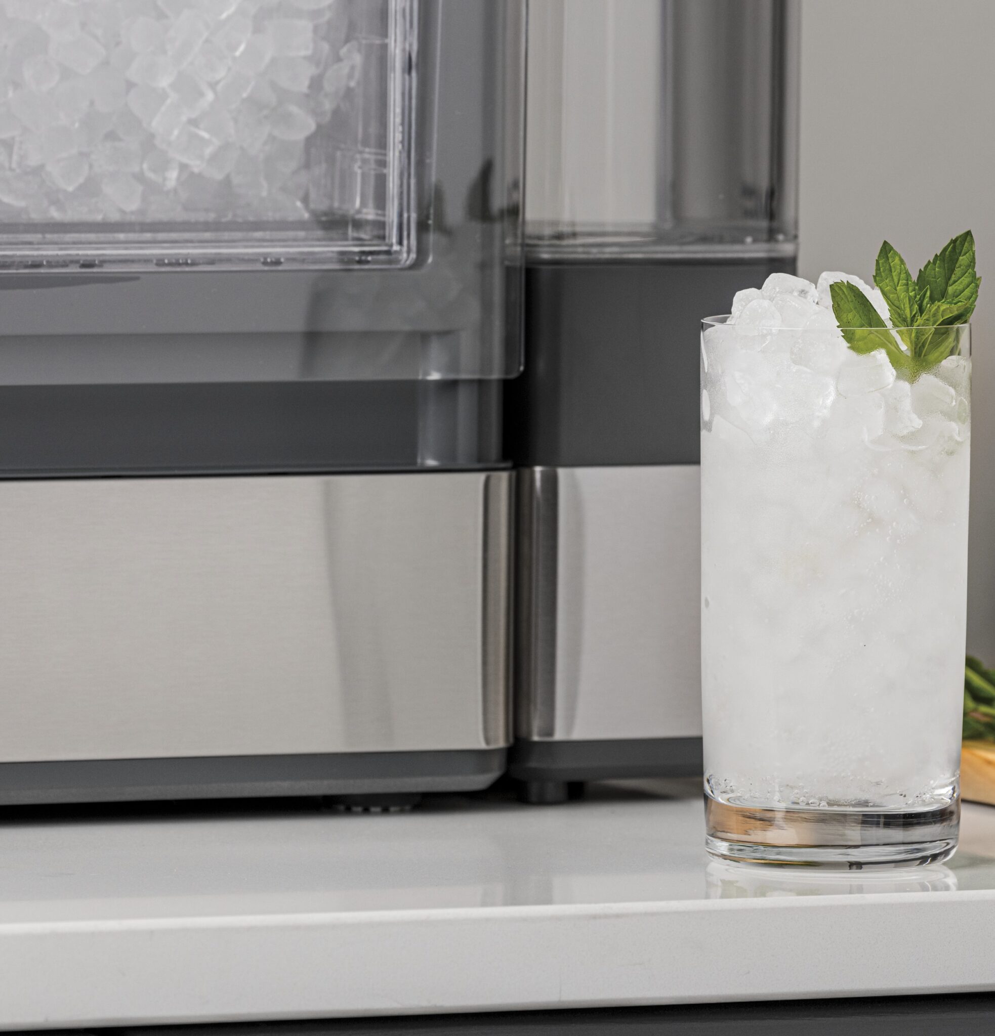 GE Profile Opal Nugget Ice Maker + Side Tank, Countertop Icemaker ...