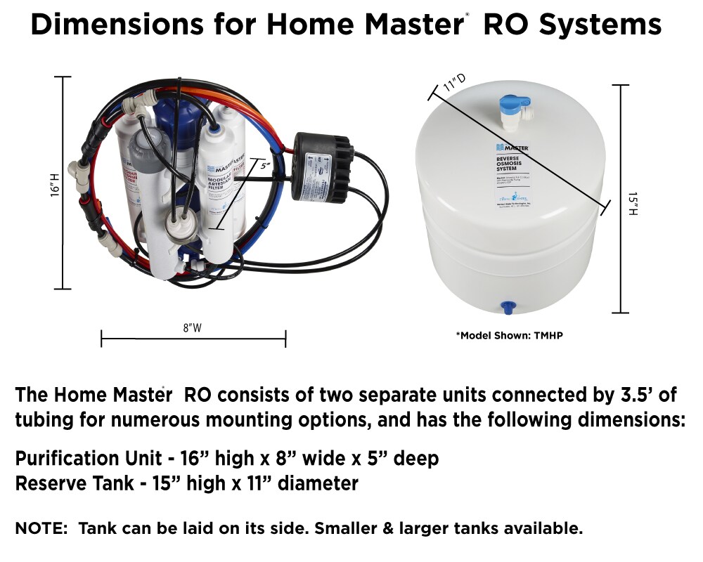 Home Master 0 9-stage Multi-method Reverse Osmosis Filtration System ...