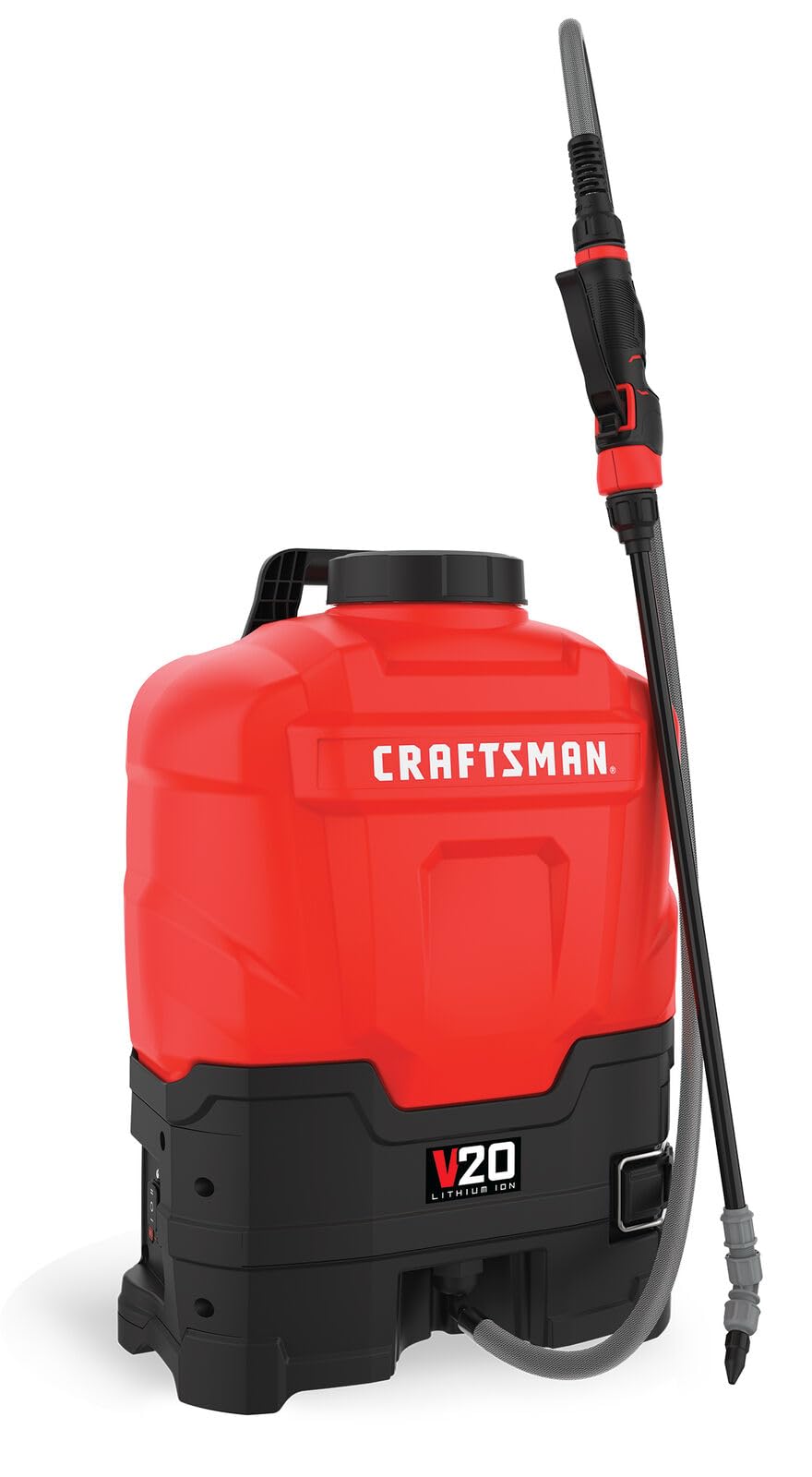 CRAFTSMAN 20V* Lithium-ion Battery Powered 4 Gallon Backpack Sprayer ...
