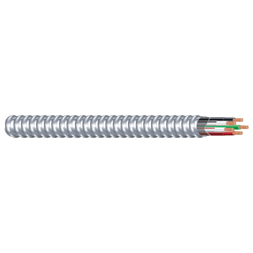Southwire MC Neutral Per Phase 250-ft 12 / 2 Stranded Aluminum MC ...