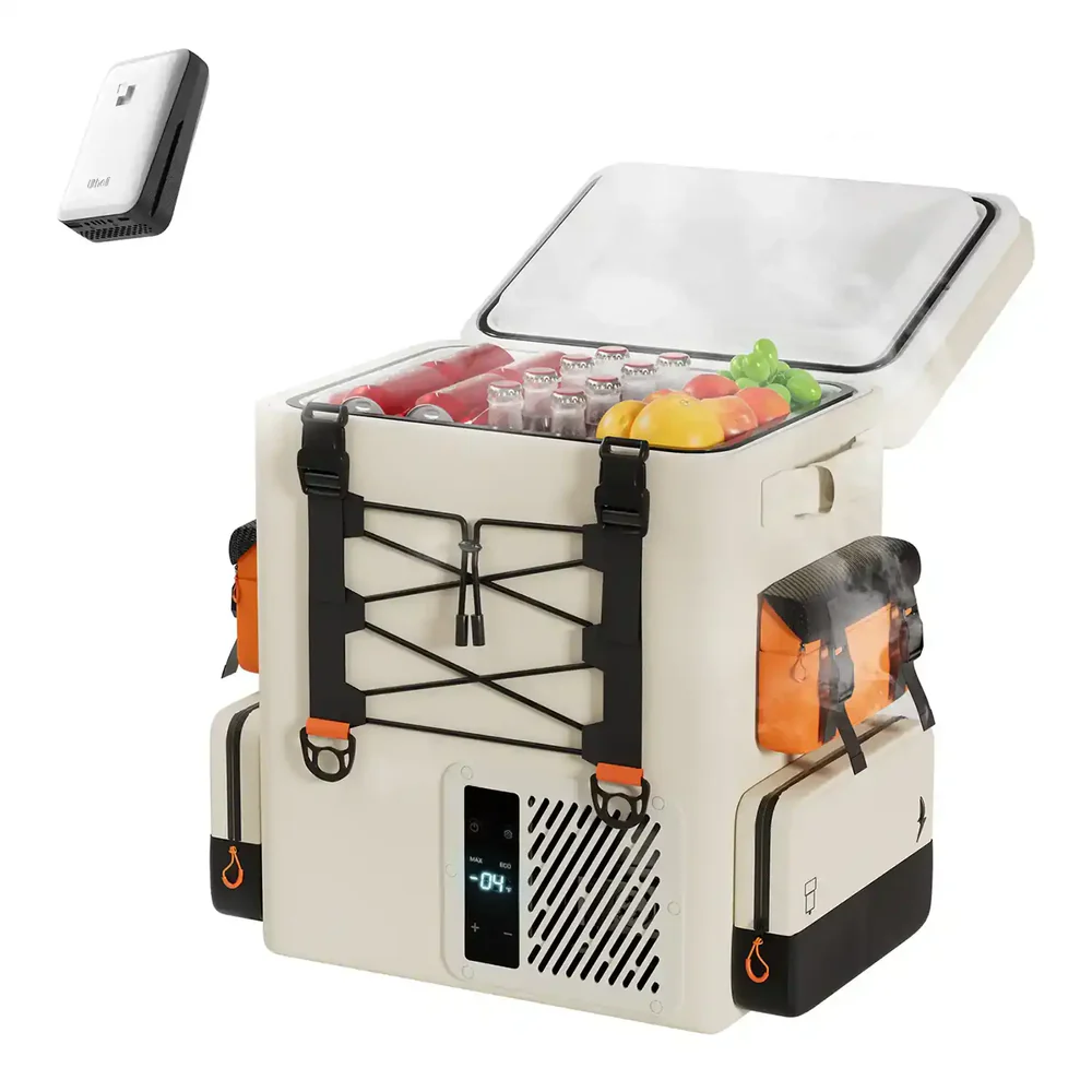 Litheli FrozenPack: The First Backpack Car Fridge, Includes 4.0Ah Batteries