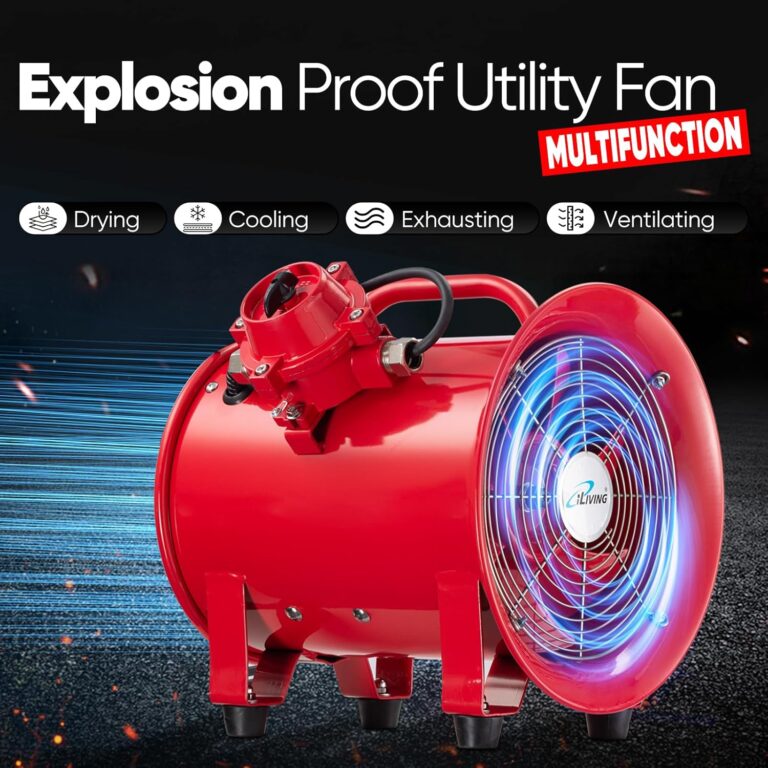 ILiving - ILG8EF10EX Explosion Proof Utility High Velocity Blower, Fume ...