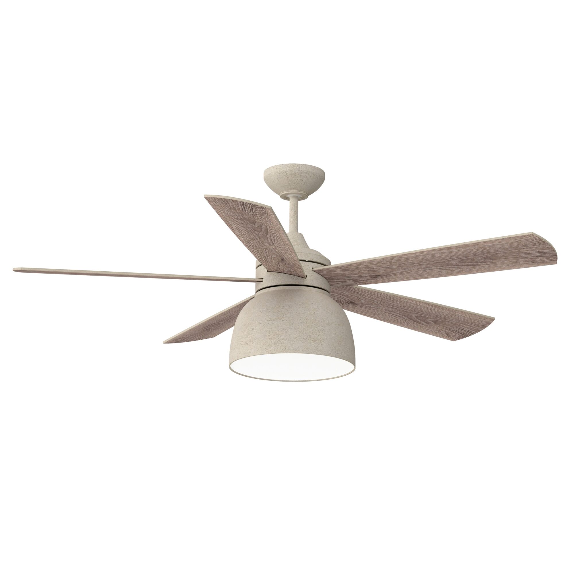 Craftmade Ventura 52-in Cottage White With Cottage White Blades ...