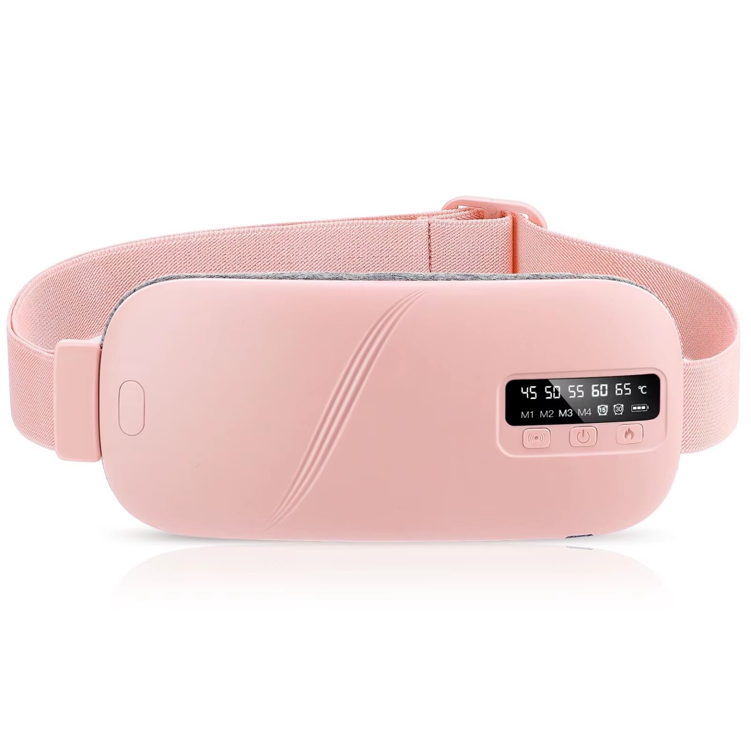 Electric Heating & Vibration Waist Massage Belt With 5 Modes ...